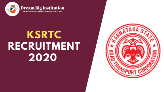 KSRTC Recruitment 2020 | Apply Online For 3745 Vacancies