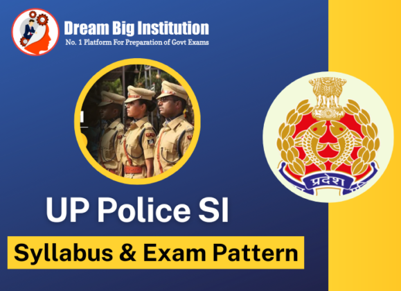 UP Police SI Syllabus 2024 And Exam Pattern In Hindi - Dream Big ...