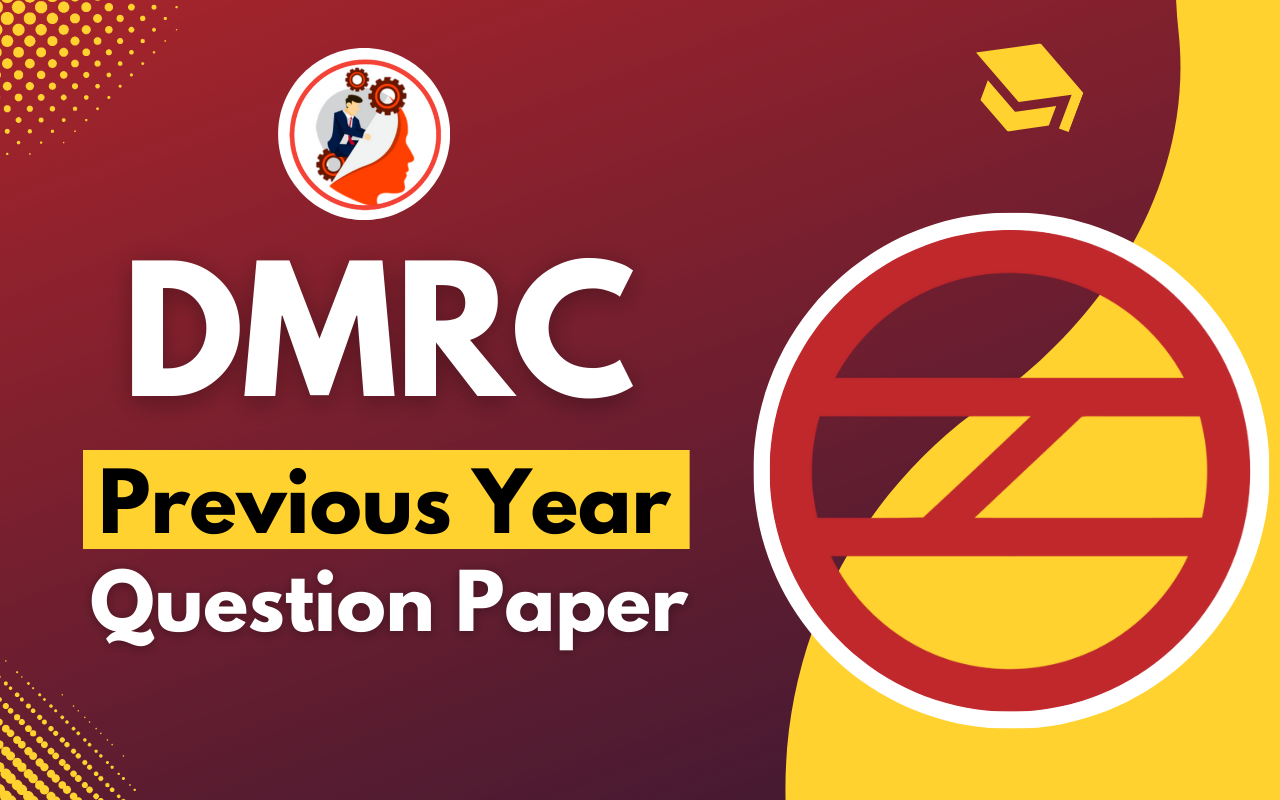 DMRC Previous Year Question Paper For Assistant Manager PDF