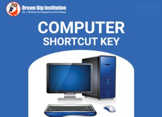 Computer Shortcut Keys From A To Z - Dream Big Institution