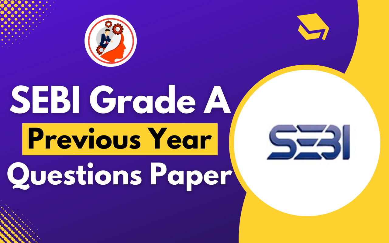 SEBI Grade A Previous Year Paper PDF Phase 1 And 2 Download - Dream Big ...